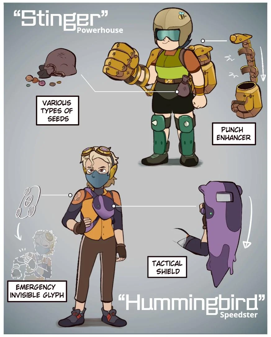 Choose Your Hexsquad Hero - MoringMarkArchive - MoringMark Archive