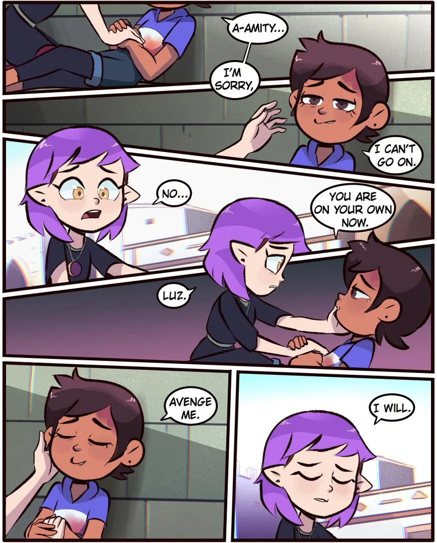 “Wake up, Luz.” - MoringMarkArchive - MoringMark Archive